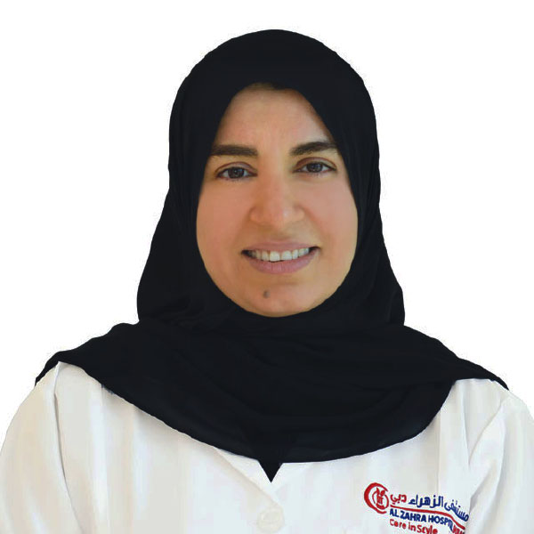 Dr. Layla Mohammed Al Marzooqi - Al Zahra Hospital Dubai